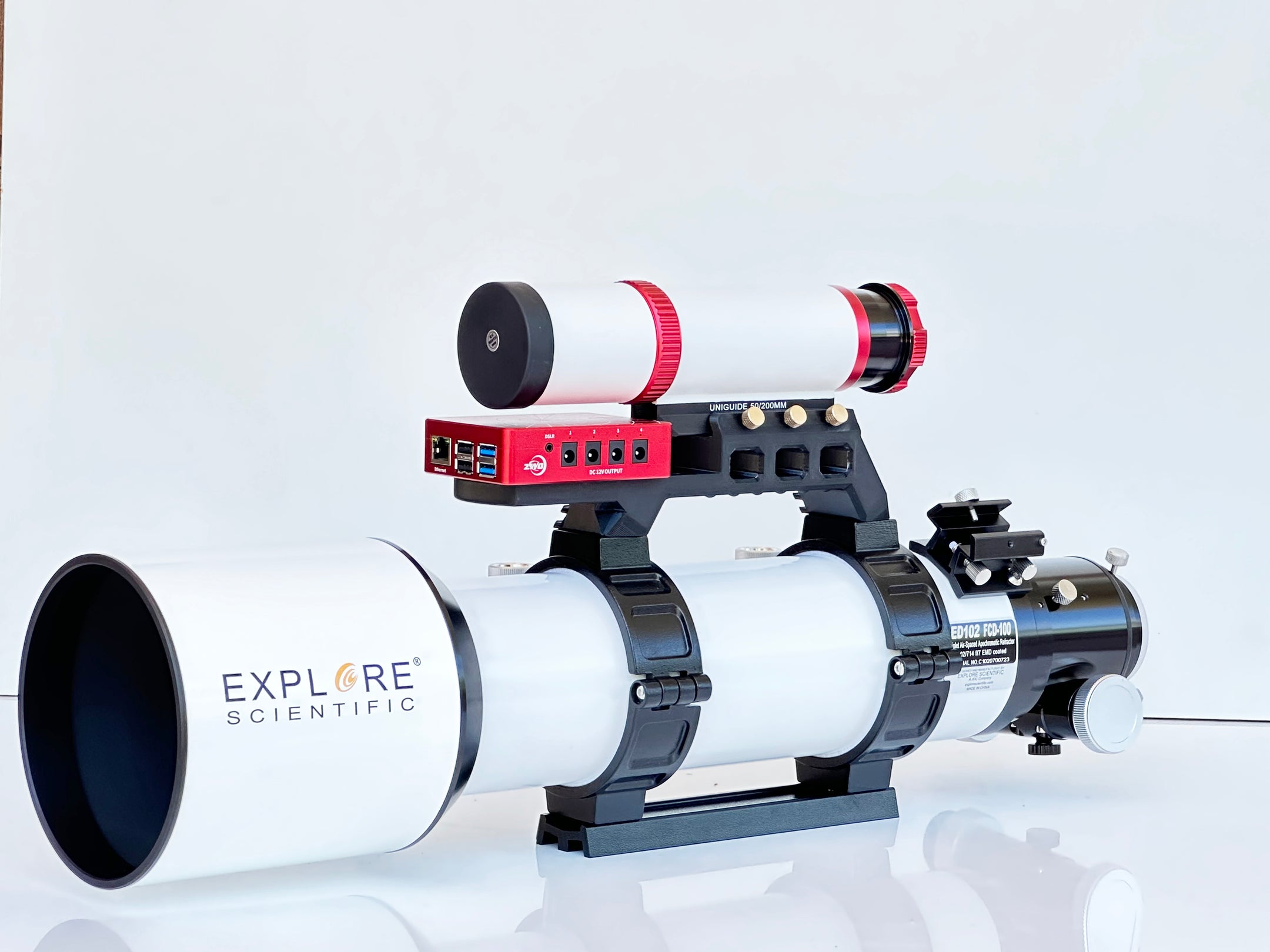 ZWO ASIAIR & Guide Scope Mount for Explore Scientific Telescopes ...